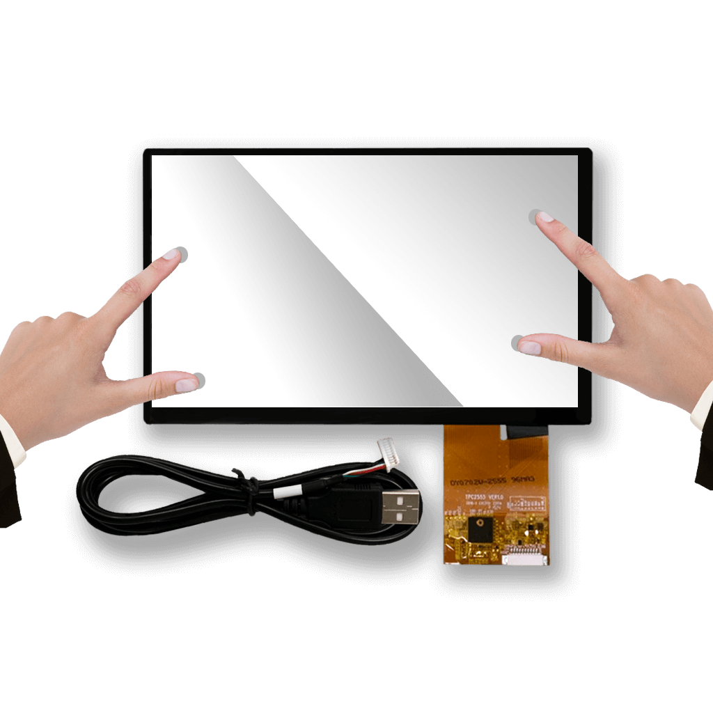 B070PFU-E04 7" PCAP Touch, G/G Structure, EETI IC, COF Type, USB/I2C Interface, Multi-Touch ...