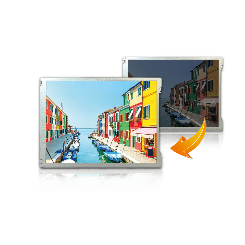 G070ACE-LH1WithADBoard 7", 800 x 480, 1000nits, LVDS Interface, High ...